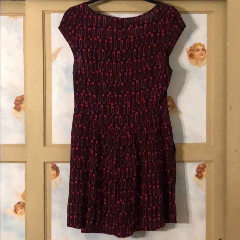 Safety Pin Dress Gem